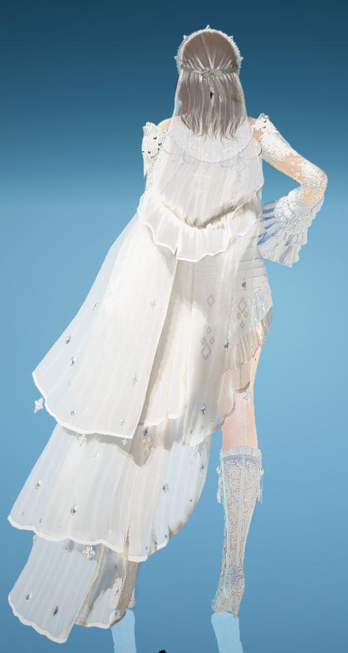 BDO Fashion | Snowflake Flurry I (Female) (Black Desert Online)