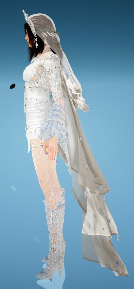 BDO Fashion | Snowflake Flurry I (Female) (Black Desert Online)