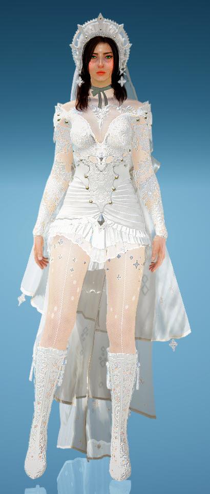 BDO Fashion | [Sorceress] Snowflake Flurry I (Black Desert Online)