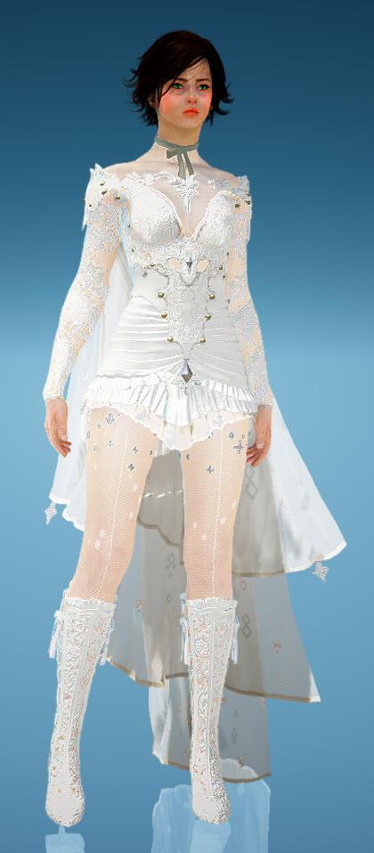 BDO Fashion | [Sorceress] Snowflake Flurry I (Black Desert Online)
