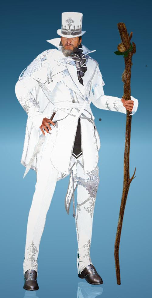 BDO Fashion | Snowflake Flurry II (Male) (Black Desert Online)