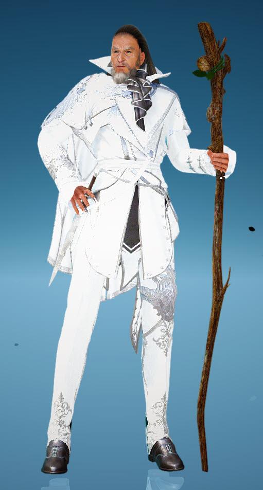 BDO Fashion | Snowflake Flurry II (Male) (Black Desert Online)