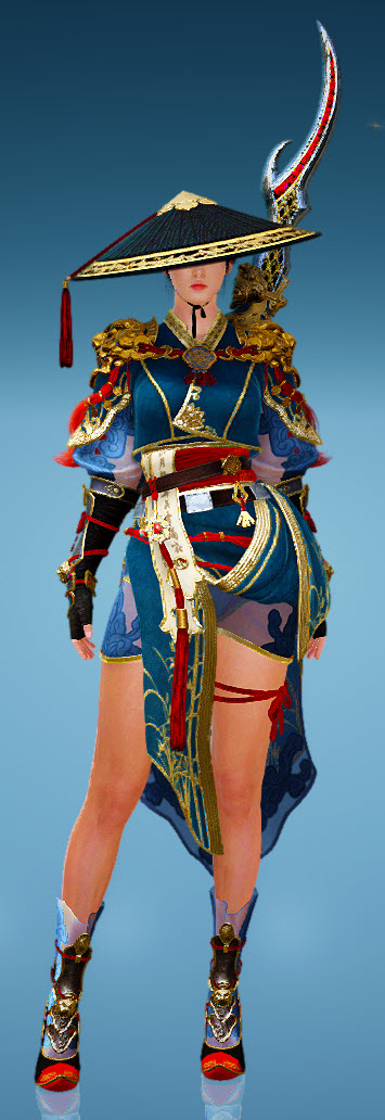 BDO Fashion | [Maehwa] Lunar Blue (Black Desert Online)