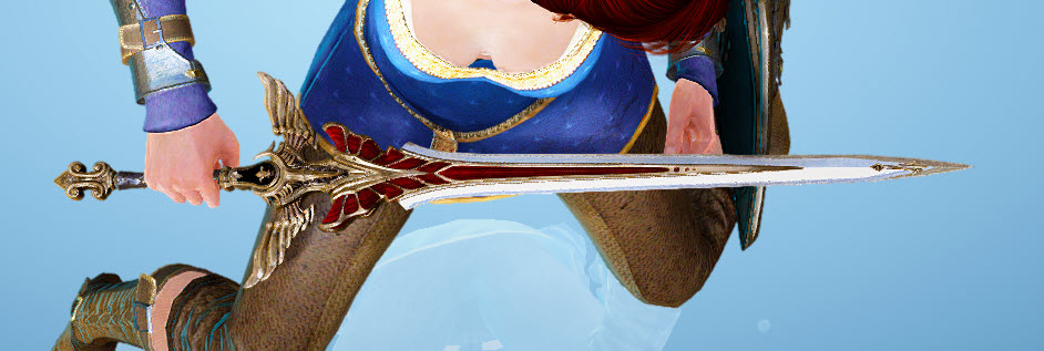 BDO Fashion | [Valkyrie] Hyperion Longsword (Black Desert Online)