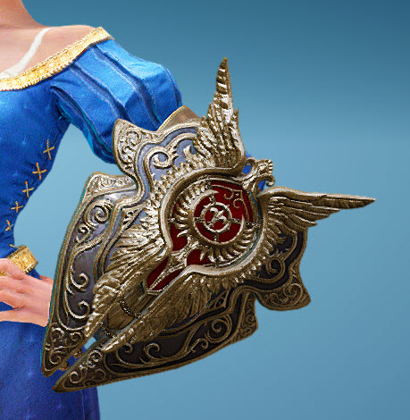 BDO Fashion | [Valkyrie] Hyperion Shield (Black Desert Online)