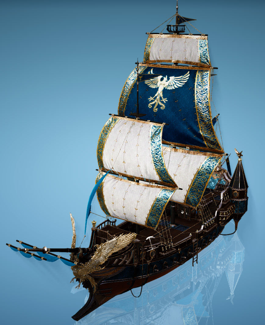 BDO Fashion | Oquilla Carrack Overlay: Volante (Black Desert Online)