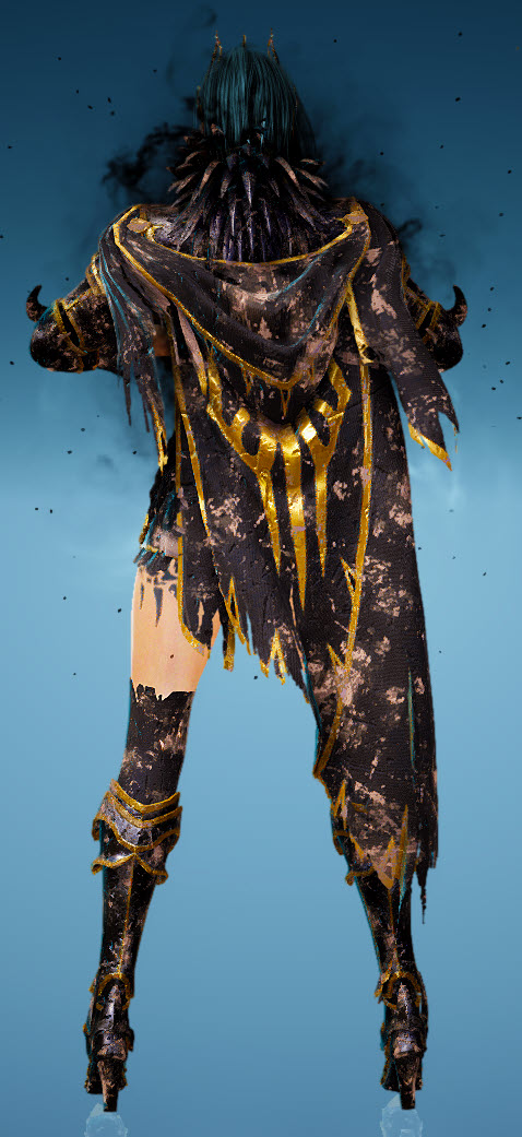 BDO Fashion | Shudad Black (Female) (Black Desert Online)