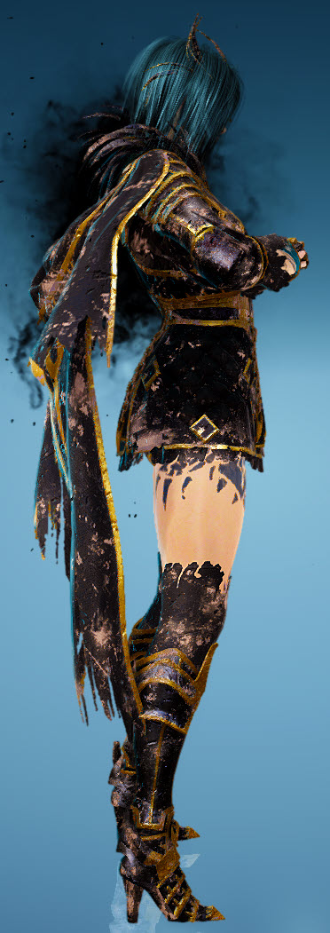 BDO Fashion | Shudad Black (Female) (Black Desert Online)