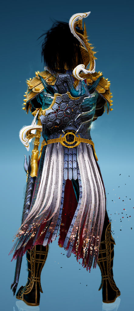 BDO Fashion | [Musa] Goldenscale Dragoon (Black Desert Online)