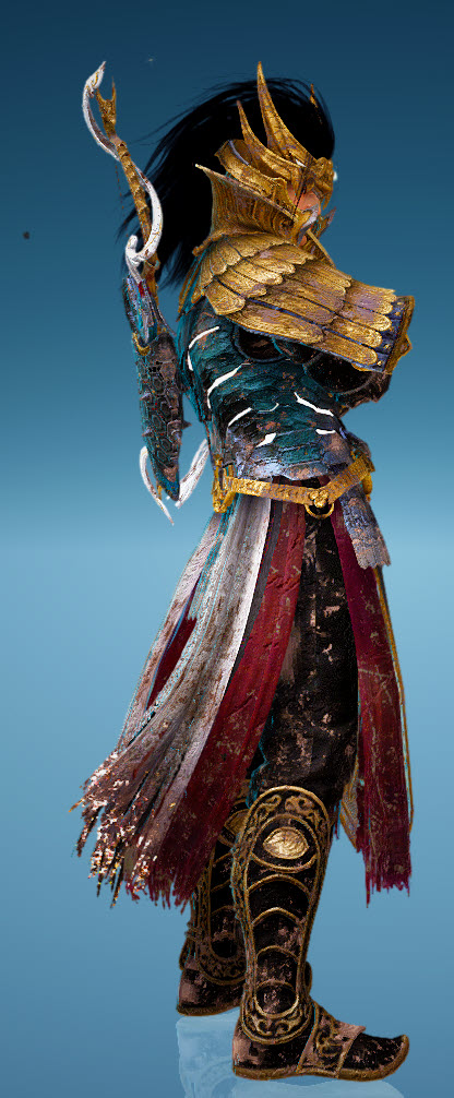 BDO Fashion | [Musa] Goldenscale Dragoon (Black Desert Online)