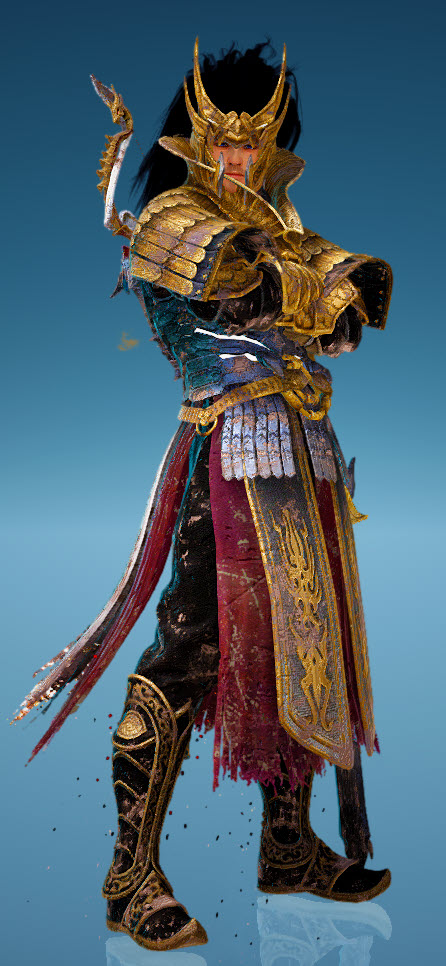 BDO Fashion | [Musa] Goldenscale Dragoon (Black Desert Online)