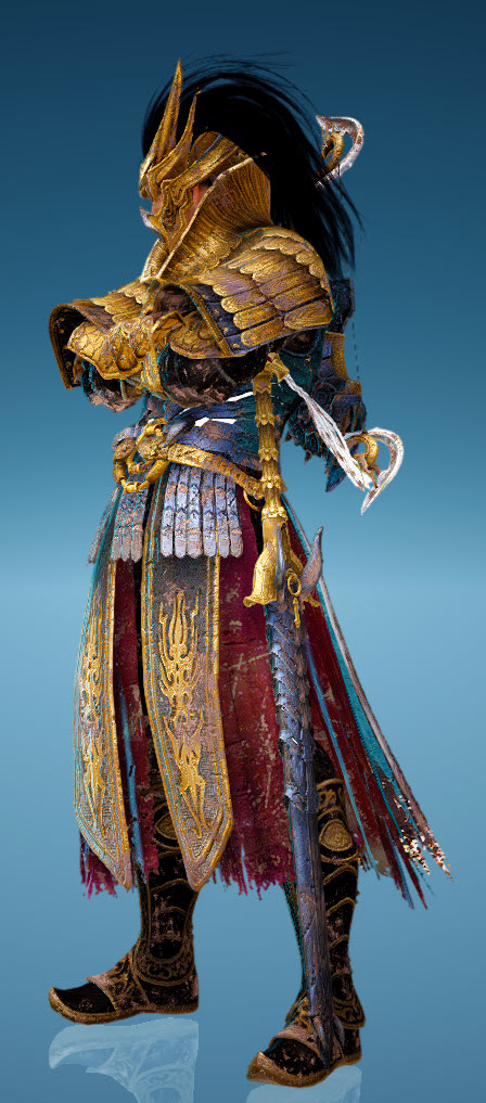 BDO Fashion | [Musa] Goldenscale Dragoon (Black Desert Online)