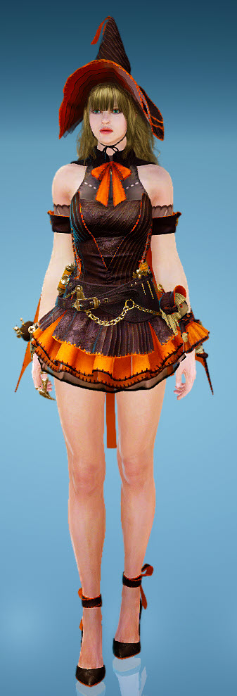 BDO Fashion | Pumpkin (Female) (Black Desert Online)