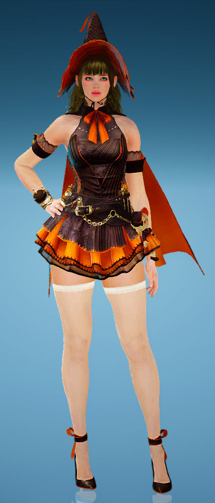 BDO Fashion | Pumpkin (Female) (Black Desert Online)