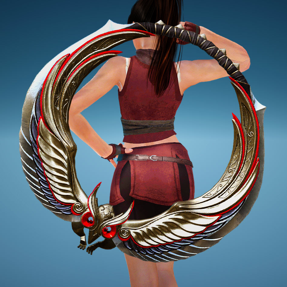 BDO Fashion | [Kunoichi] Twilight Prowler Sah Chakram (Black Desert Online)