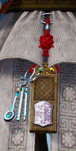 BDO Fashion | [Maegu] Moonlit Silver Foxspirit Charm (Black Desert Online)