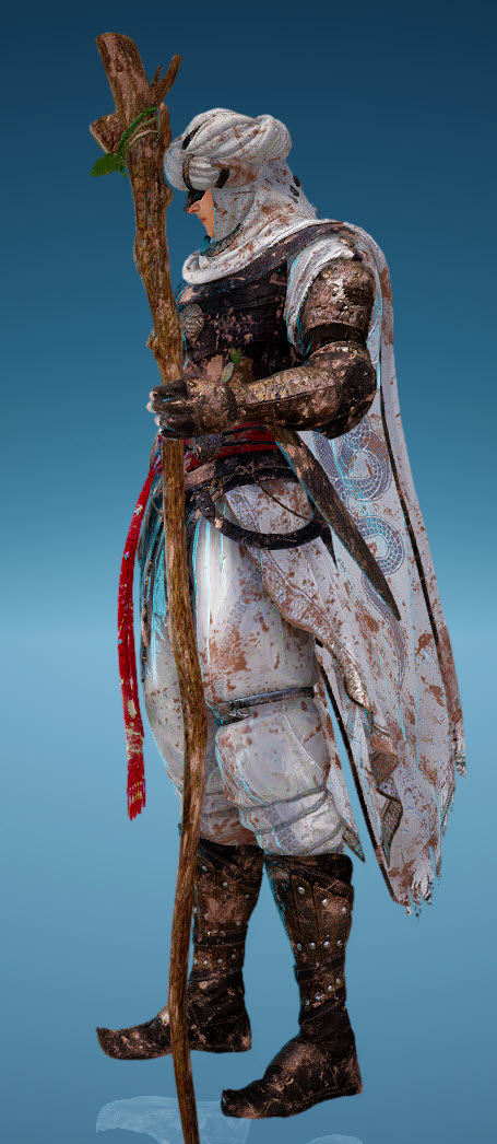 BDO Fashion | [Wizard] White Viper of Bahrahit (Black Desert Online)