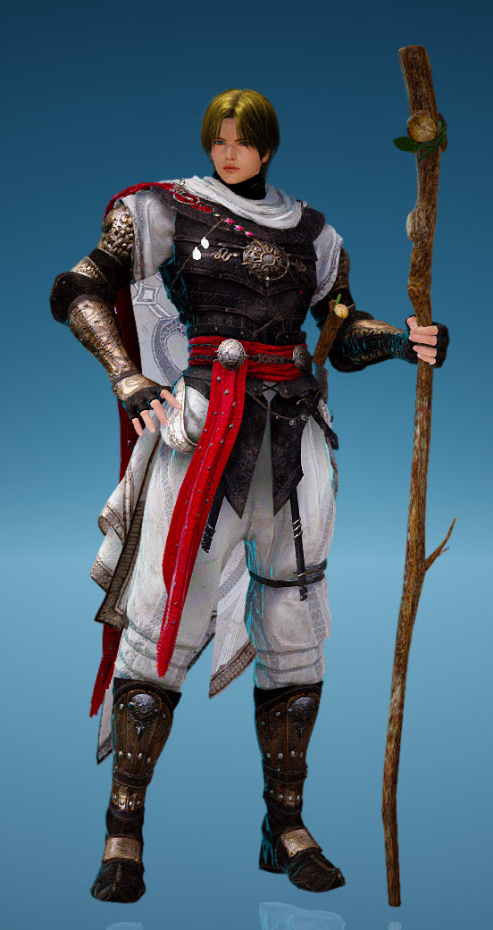 BDO Fashion | [Wizard] White Viper of Bahrahit (Black Desert Online)