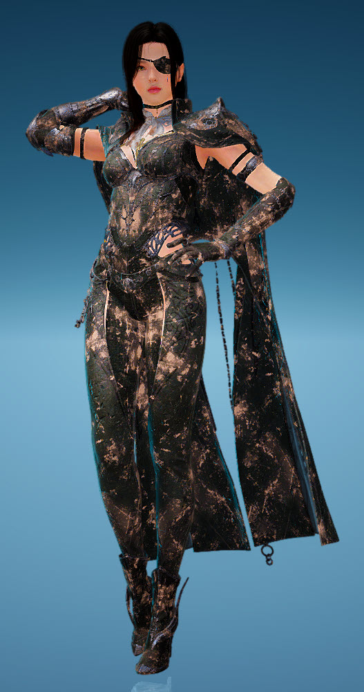 BDO Fashion | [Kunoichi] Nightveil (Black Desert Online)