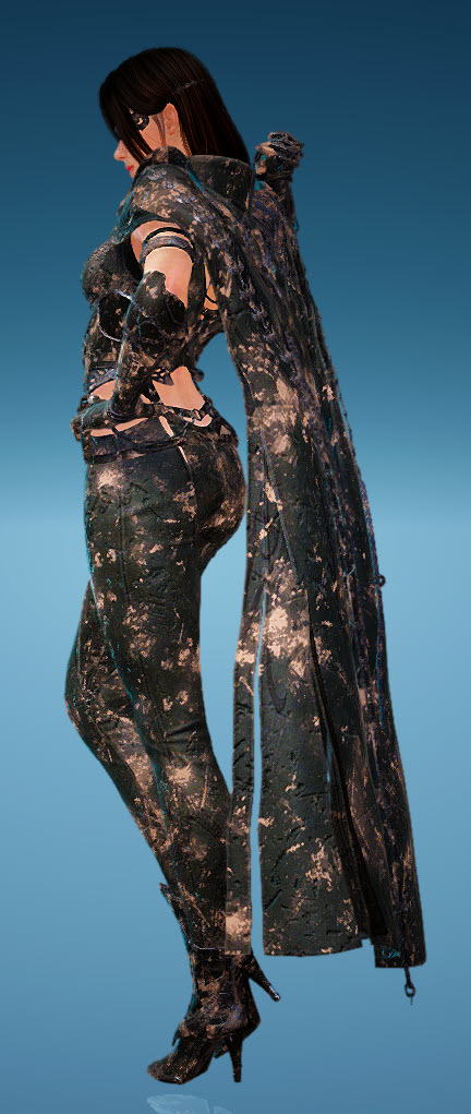 BDO Fashion | [Kunoichi] Nightveil (Black Desert Online)