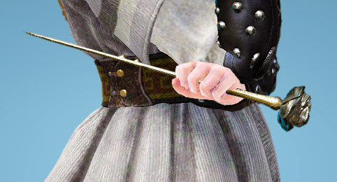 BDO Fashion | [Maegu] Glorious Shudad Binyeo Knife (Black Desert Online)