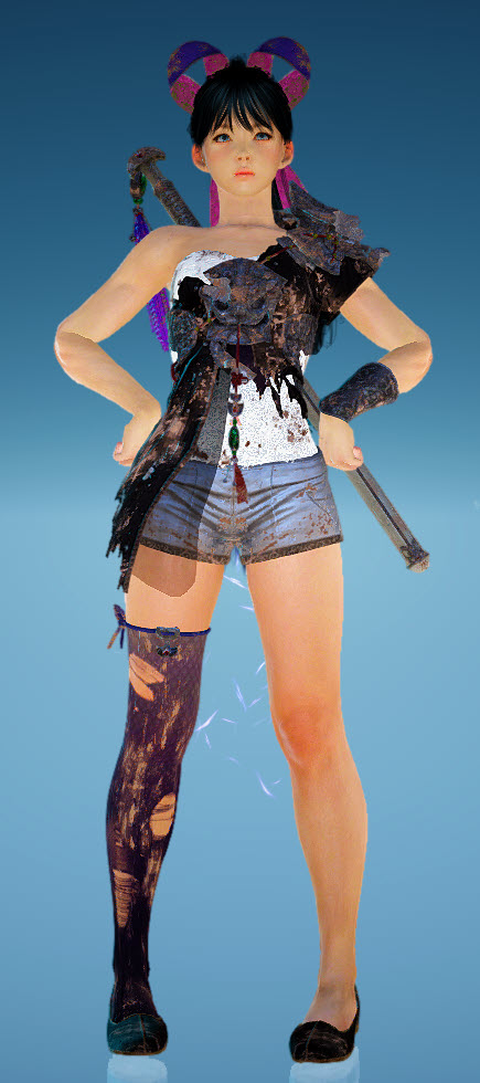 BDO Fashion | [Tamer] Violet Vulpes (Black Desert Online)