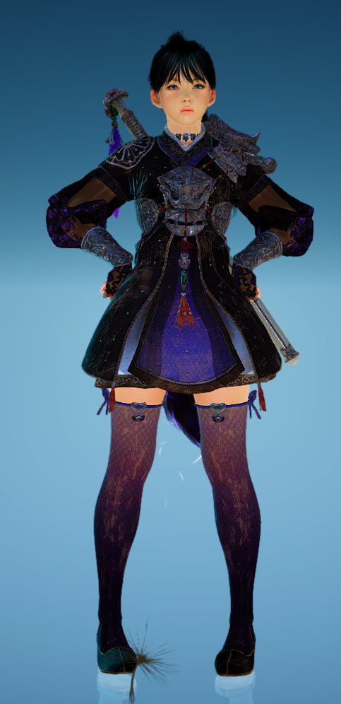 BDO Fashion | [Tamer] Violet Vulpes (Black Desert Online)