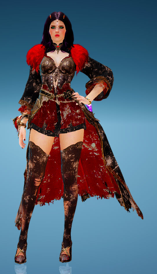 BDO Fashion | [Sorceress] Orzeca's Rose (Black Desert Online)