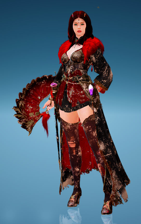 BDO Fashion | [Woosa] Orzeca's Rose (Black Desert Online)